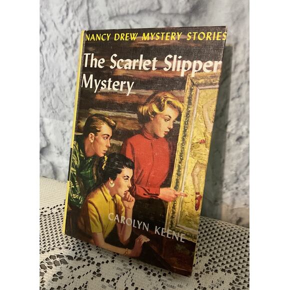 Grosset & Dunlap | Accents | Nancy Drew The Scarlet Slipper Mystery ...